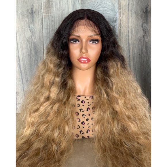 Hair | 42 Long Wavy Ombre Lace Front Wig | Poshmark